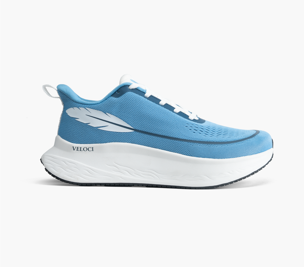 Veloci Men's Ascent Running Shoes – Wide Toe Box, 10mm Heel Drop